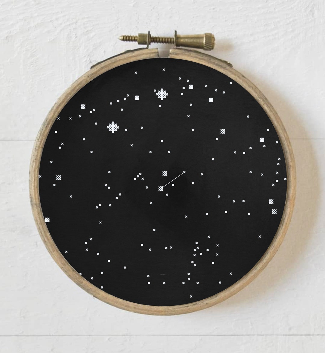 Canes Venatici Constellation, Cross Stitch Pattern, Beginner ...