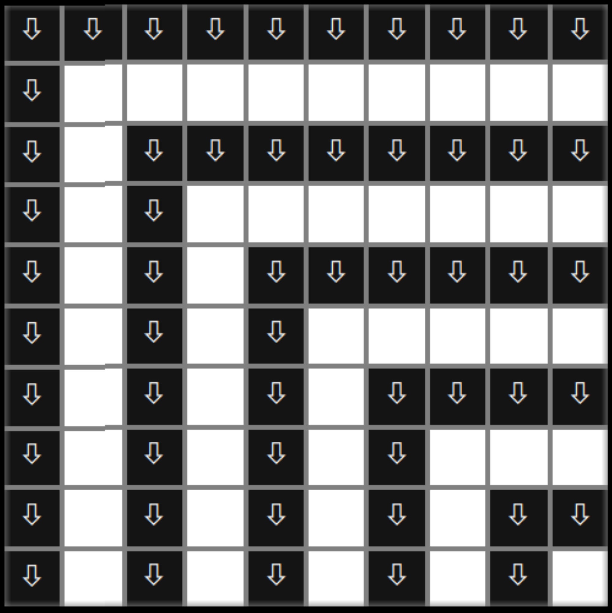 Mindless Squares Pattern 2, Square Cross Stitch Pattern, Beginner ...