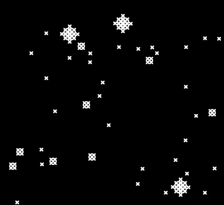 Apus Constellation, Cross Stitch Pattern, Beginner Needlepoint Chart ...