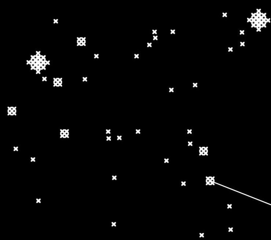 Andromeda Constellation Cross Stitch Pattern, Beginner Needlepoint ...