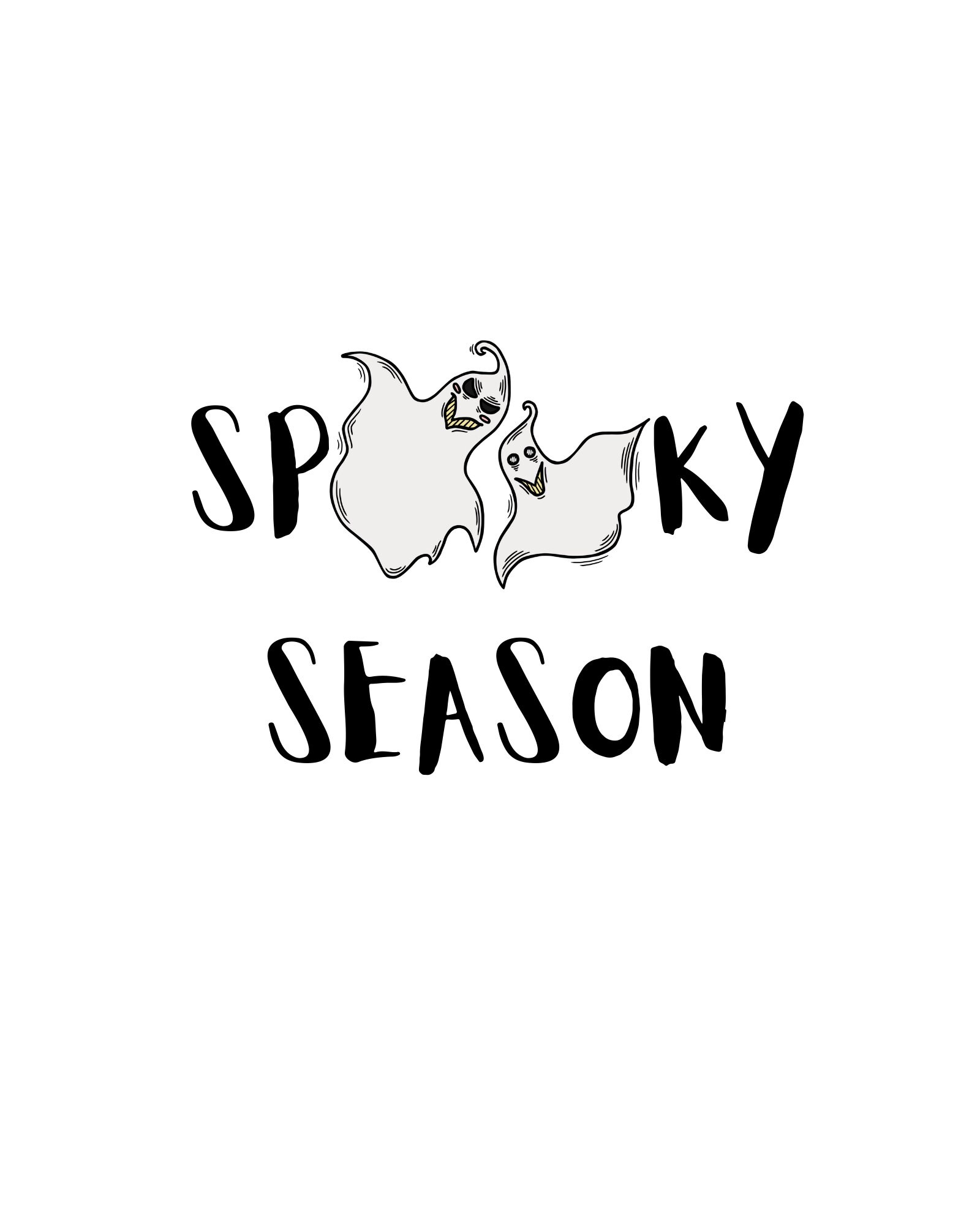Spooky Season Png, Ghost Png, Halloween Png, Fall Png, Png for Shirt ...
