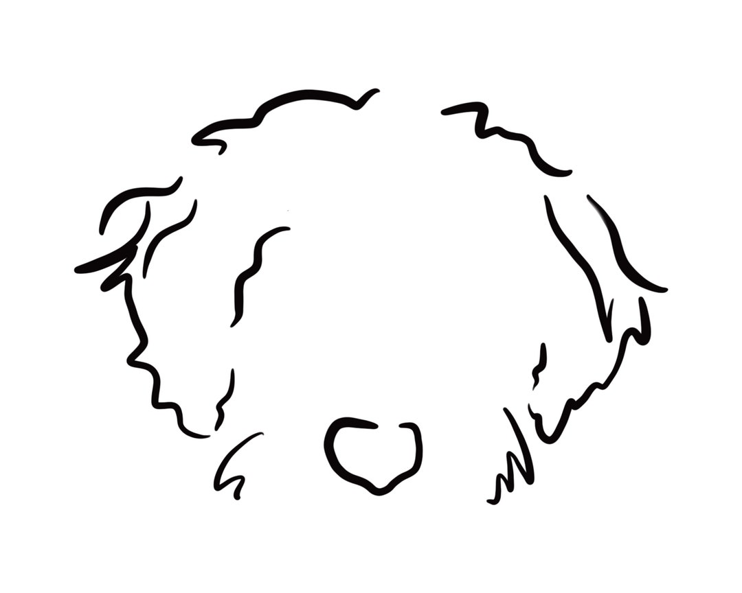 Custom Pet Portraits | DIGITAL DOWNLOAD | Minimalist Dog Drawing ...