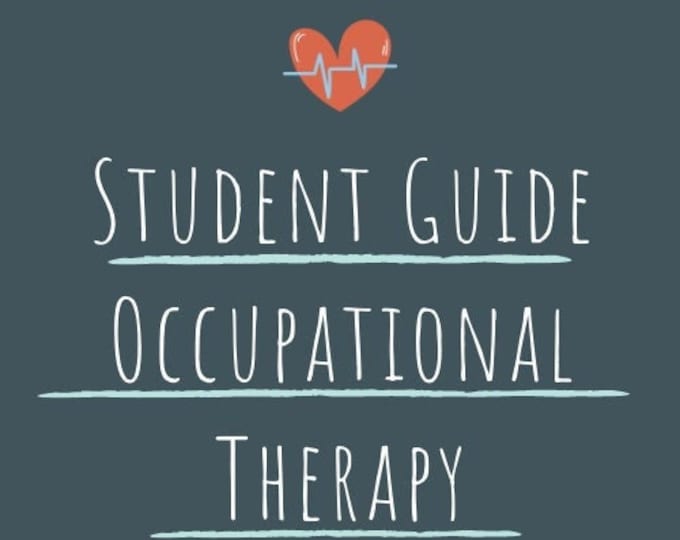 Acute Care Pocket Guide for Occupational Therapists / OT Pocket Guide ...