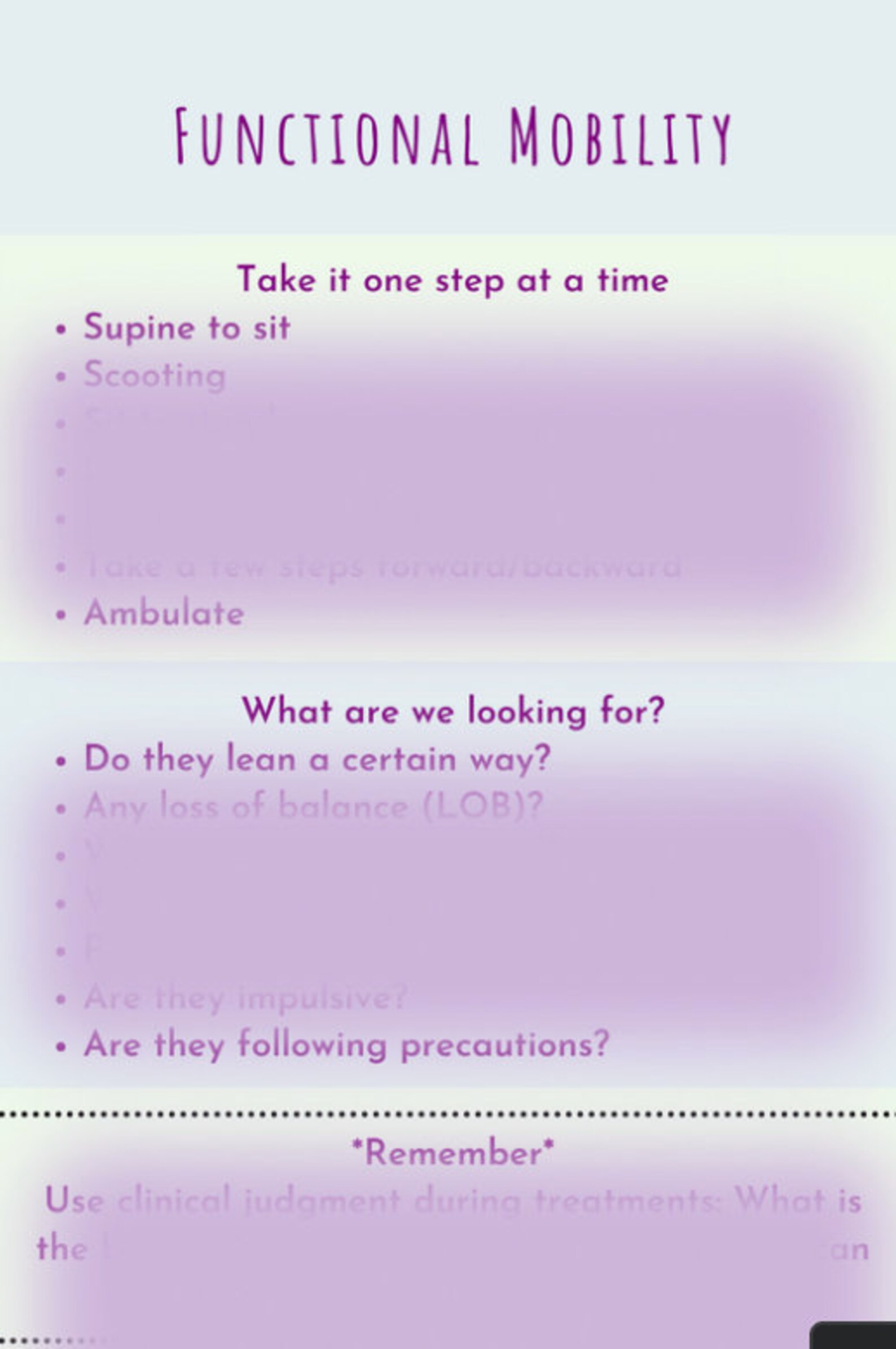 Acute Care Pocket Guide for Occupational Therapists / OT Pocket Guide ...