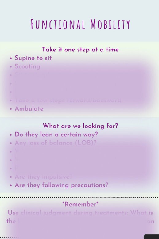 Acute Care Pocket Guide for Occupational Therapists / OT Pocket Guide ...