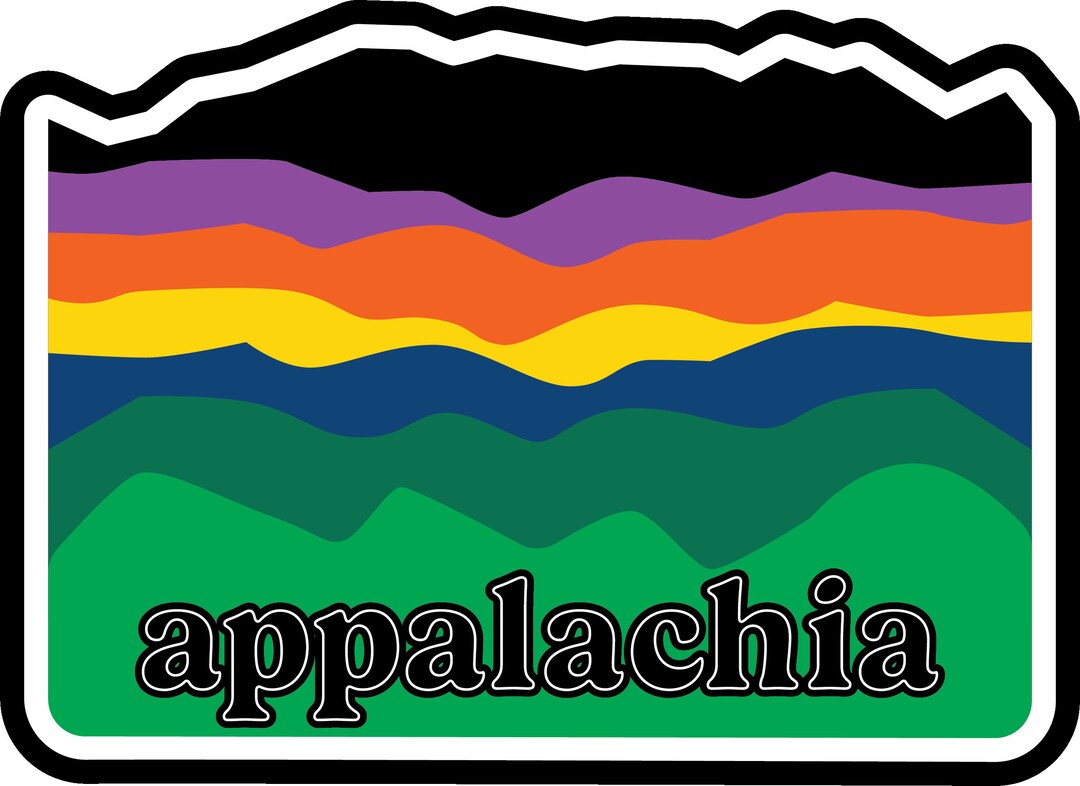 Appalachia All Weather Die Cut Decal - Etsy