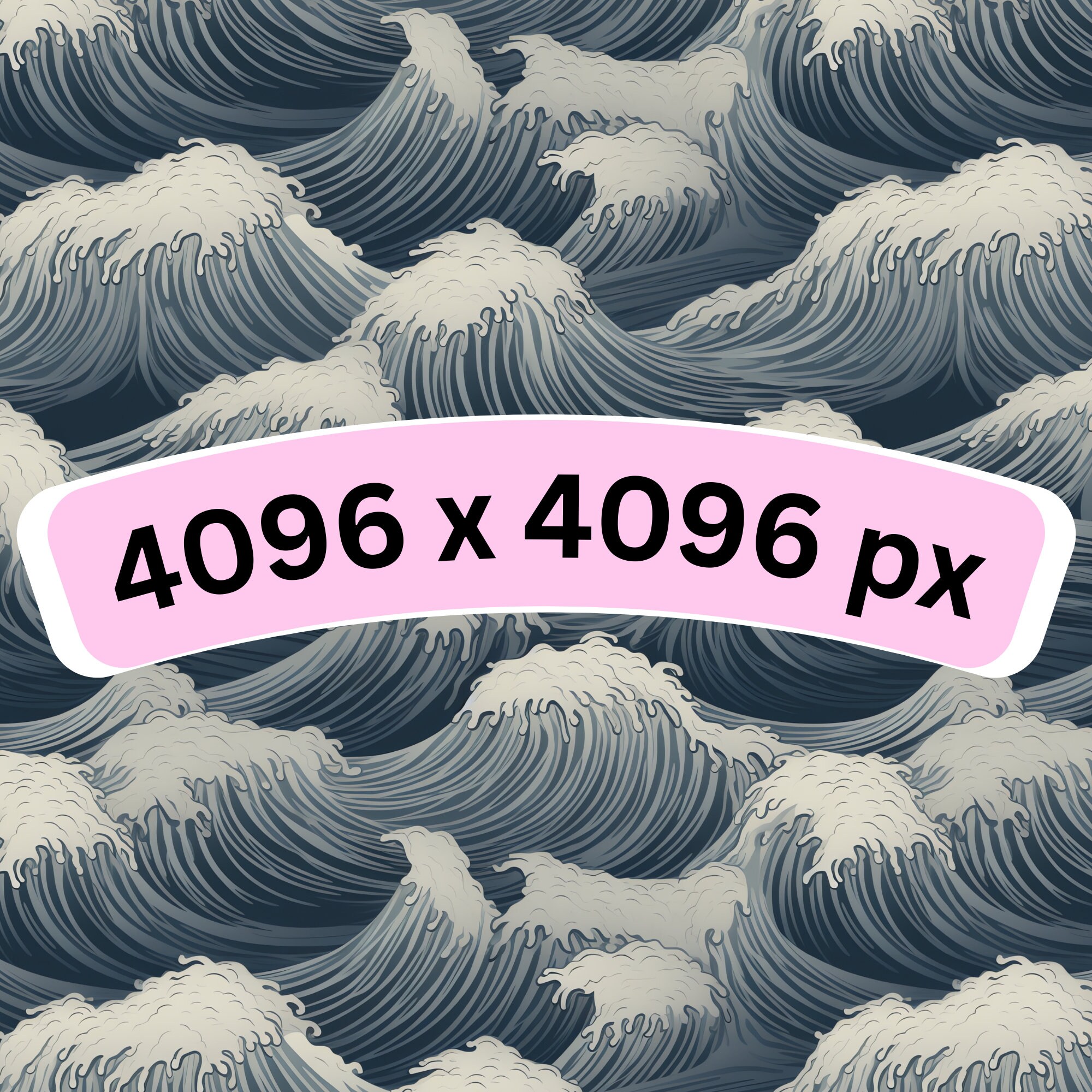 Digital Paper | Waves - Scrapbook Set (12 Tiling Digital Papers ...