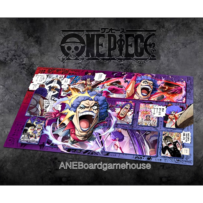 One Piece TCG Sabo Rebecca Nami Boardgame Playmat - Etsy