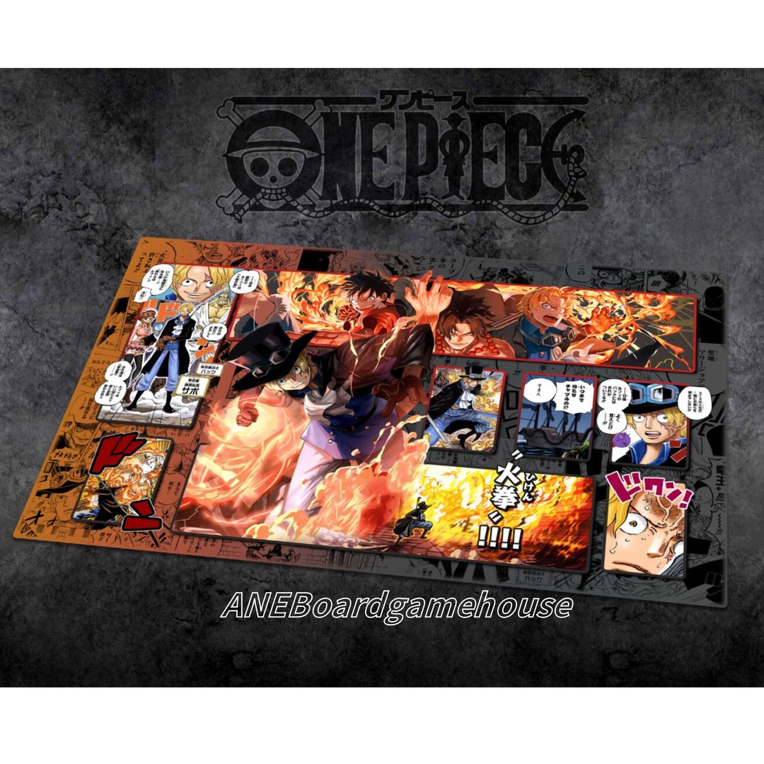 One Piece TCG Sabo Rebecca Nami Boardgame Playmat - Etsy UK