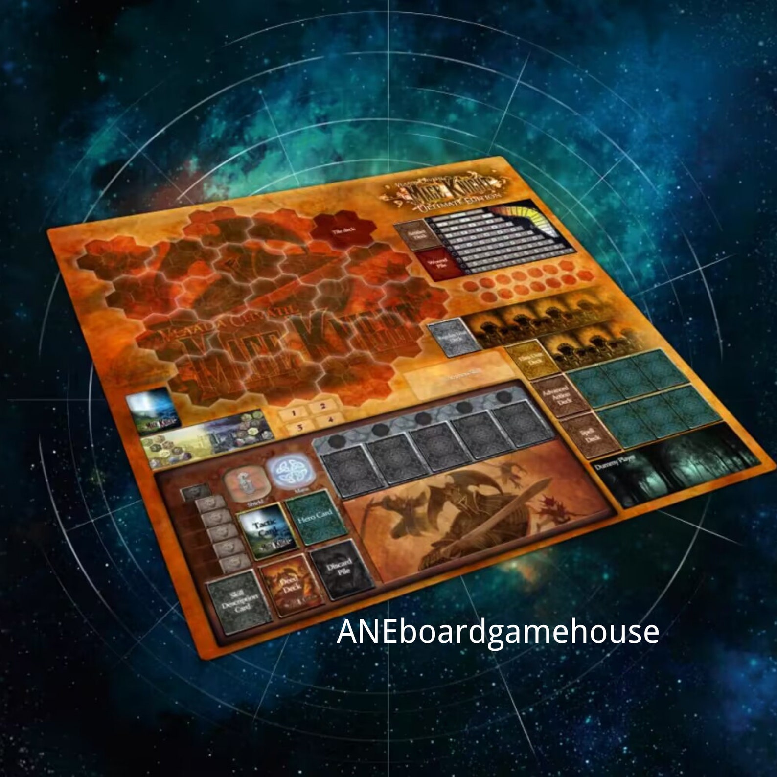 Boardgame-mage Knight Playmat-unofficial PRODUCT - Etsy