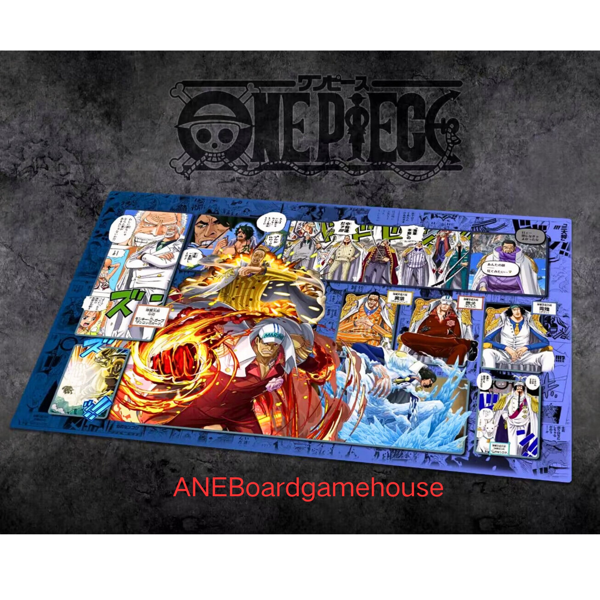 One Piece TCG Sabo Rebecca Nami Boardgame Playmat - Etsy