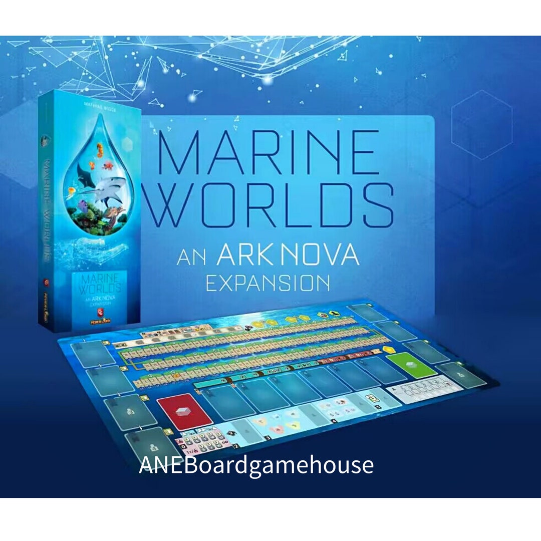 Boardgame-ark Nova Marin Worlds Expansion Playmat-unofficial PRODUCT - Etsy