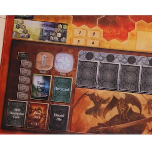 Boardgame-mage Knight Playmat-unofficial PRODUCT - Etsy