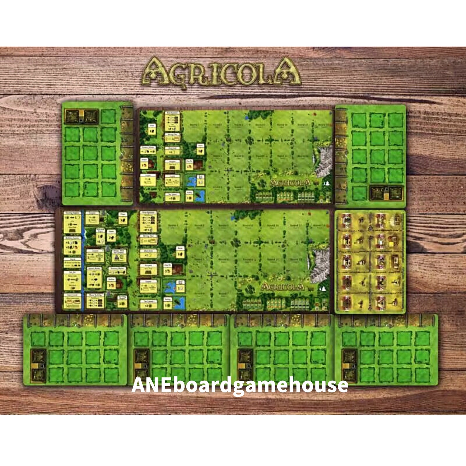 Boardgame- Newest Version Agricola Playmat -UNOFFICIAL PRODUCT - Etsy