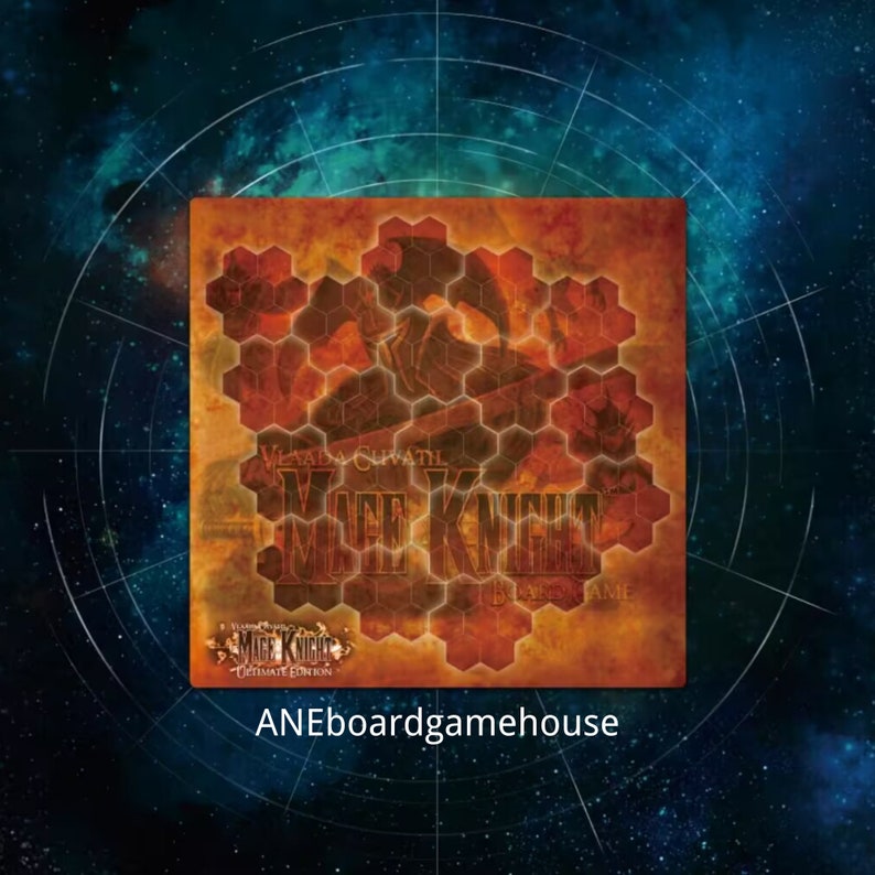 Boardgame-mage Knight Playmat-unofficial PRODUCT - Etsy