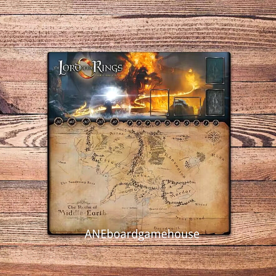 Boardgame- the Lord of the Rings Playmat -UNOFFICIAL PRODUCT - Etsy