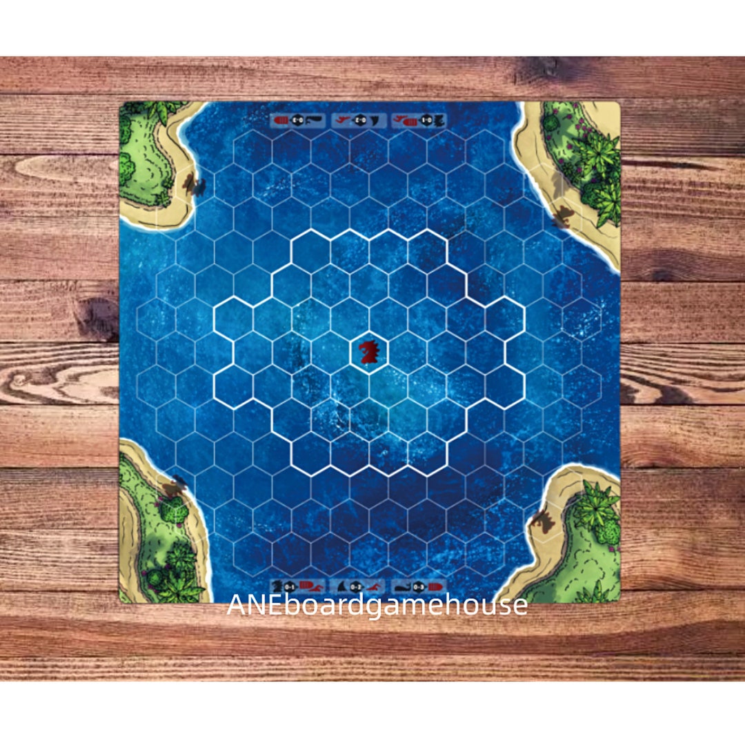 Boardgame Escape From Atlantis Playmat -UNOFFICIAL PRODUCT - Etsy