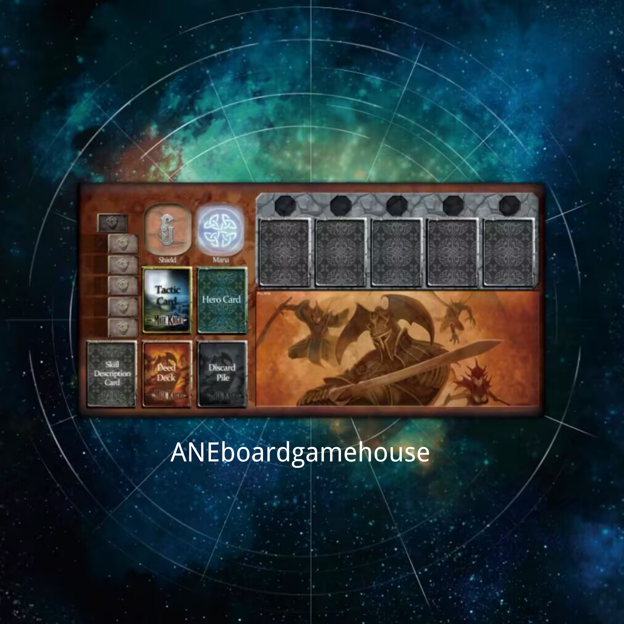 Boardgame-mage Knight Playmat-unofficial PRODUCT - Etsy