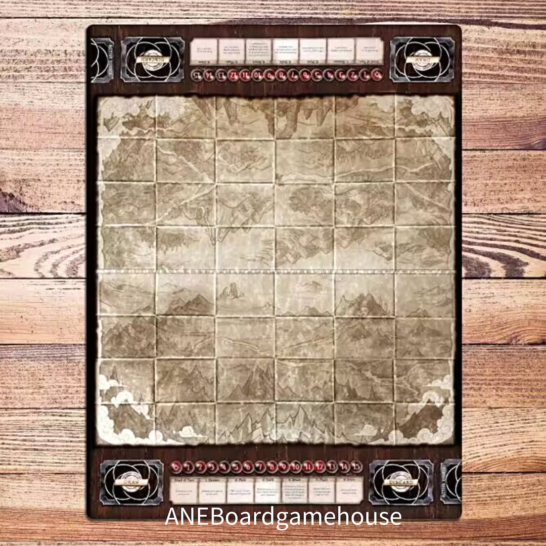Boardgame-summoner Wars Boardgame Playmat-unofficial PRODUCT - Etsy