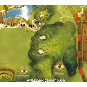 Boardgame- Everdell Playmat-unofficial PRODUCT - Etsy