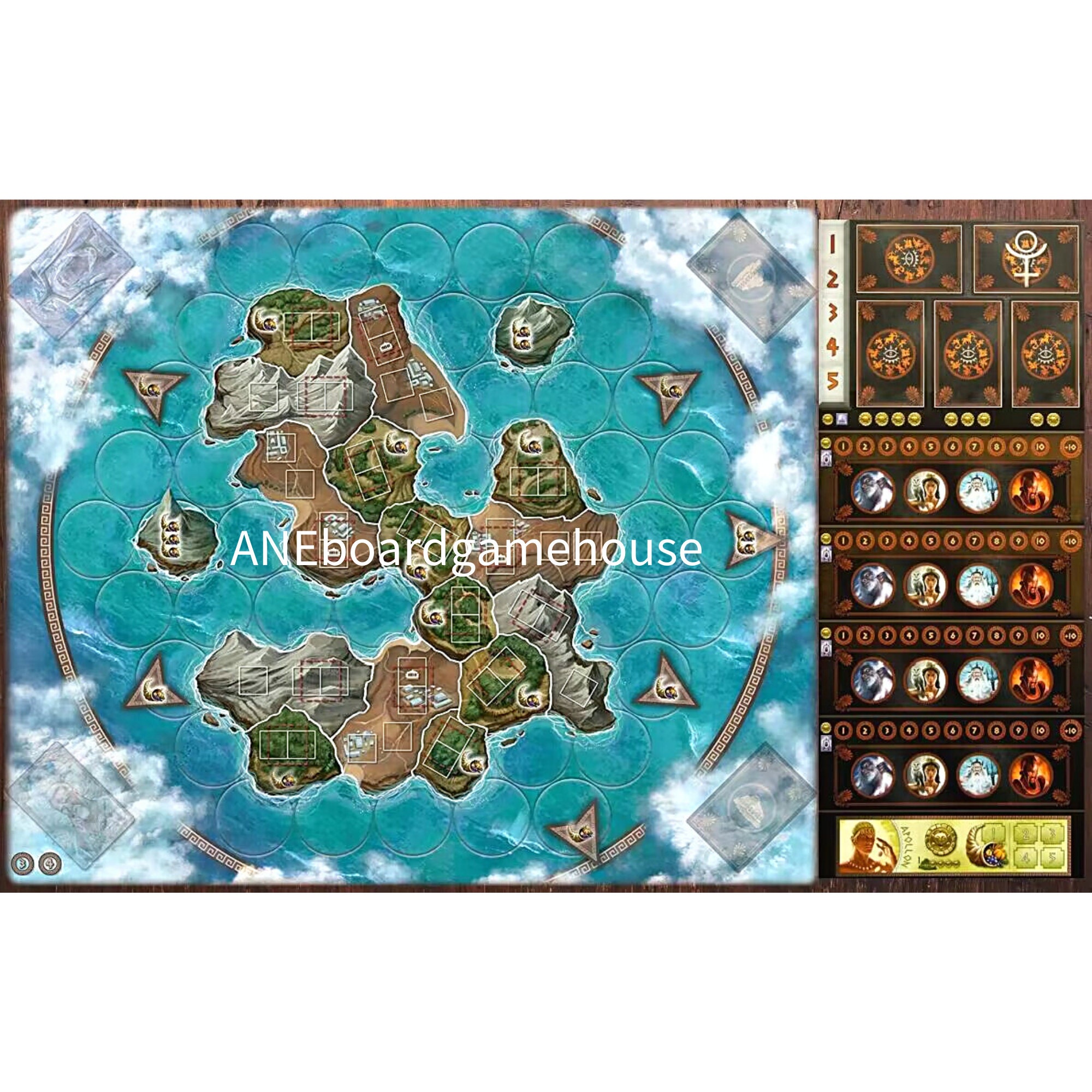Boardgame- Cyclades Playmat-unofficial PRODUCT - Etsy