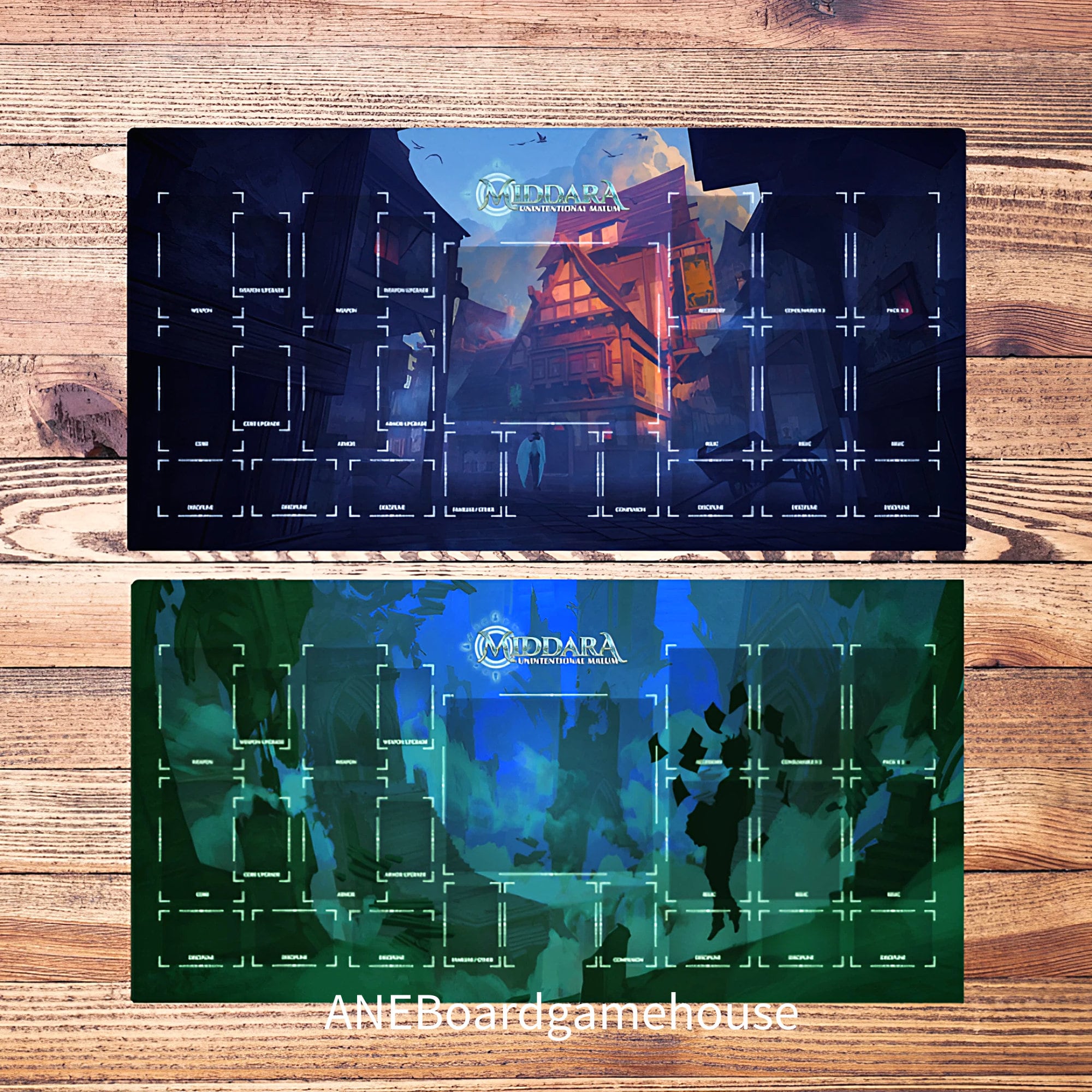 Boardgame Middara Playmat Total 4 Piece UNOFFICIAL PRODUCT - Etsy