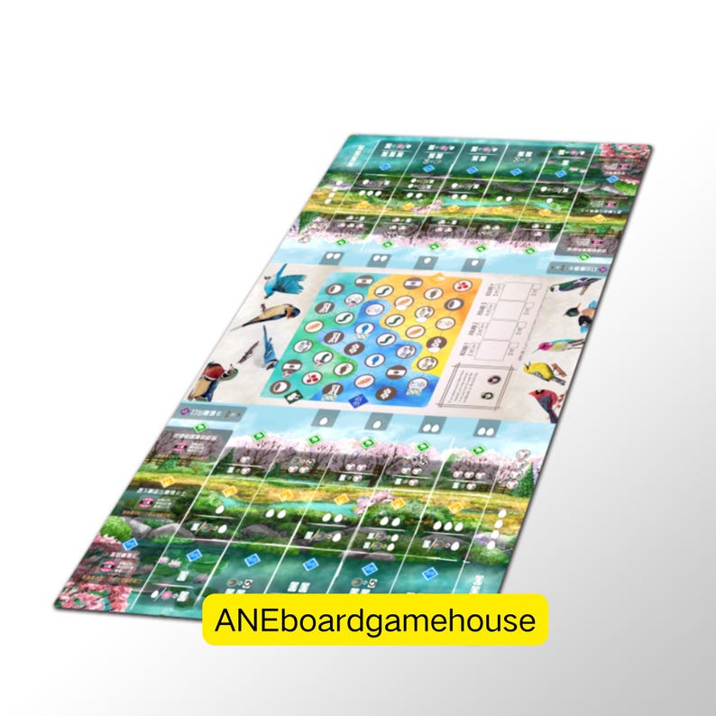 Boardgame Wingspan Duet Mode Playmat-unofficial PRODUCT - Etsy