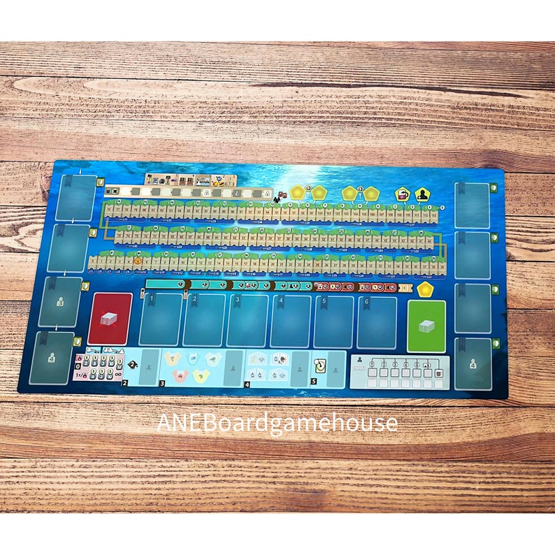 Boardgame-ark Nova Marin Worlds Expansion Playmat-unofficial PRODUCT - Etsy