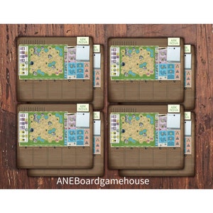 Boardgame-ark Nova Player Mat Map-unofficial PRODUCT - Etsy