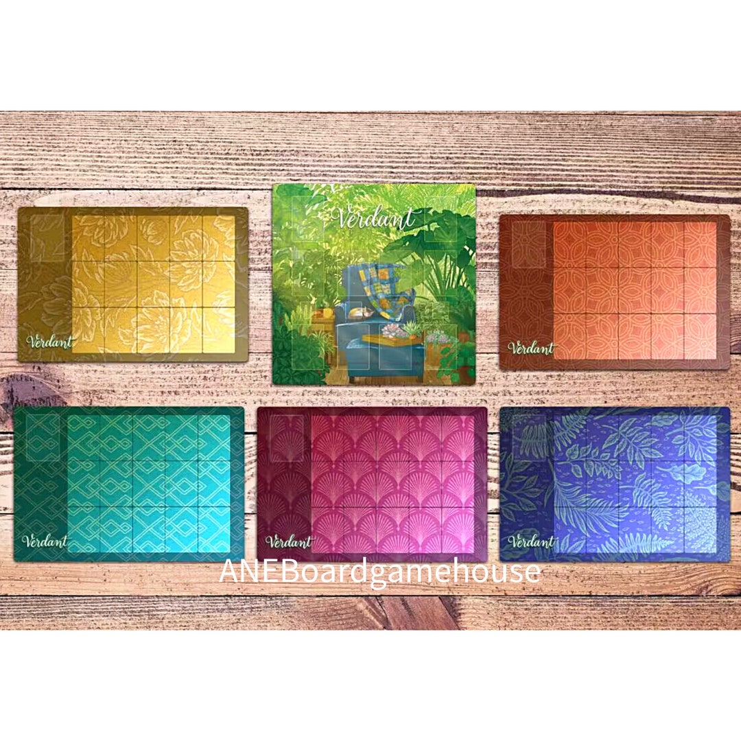 Boardgame Verdant Playmat, A Set-unofficial PRODUCT - Etsy