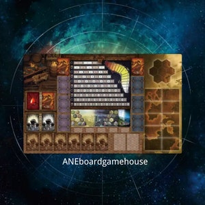 Boardgame-mage Knight Playmat-unofficial PRODUCT - Etsy