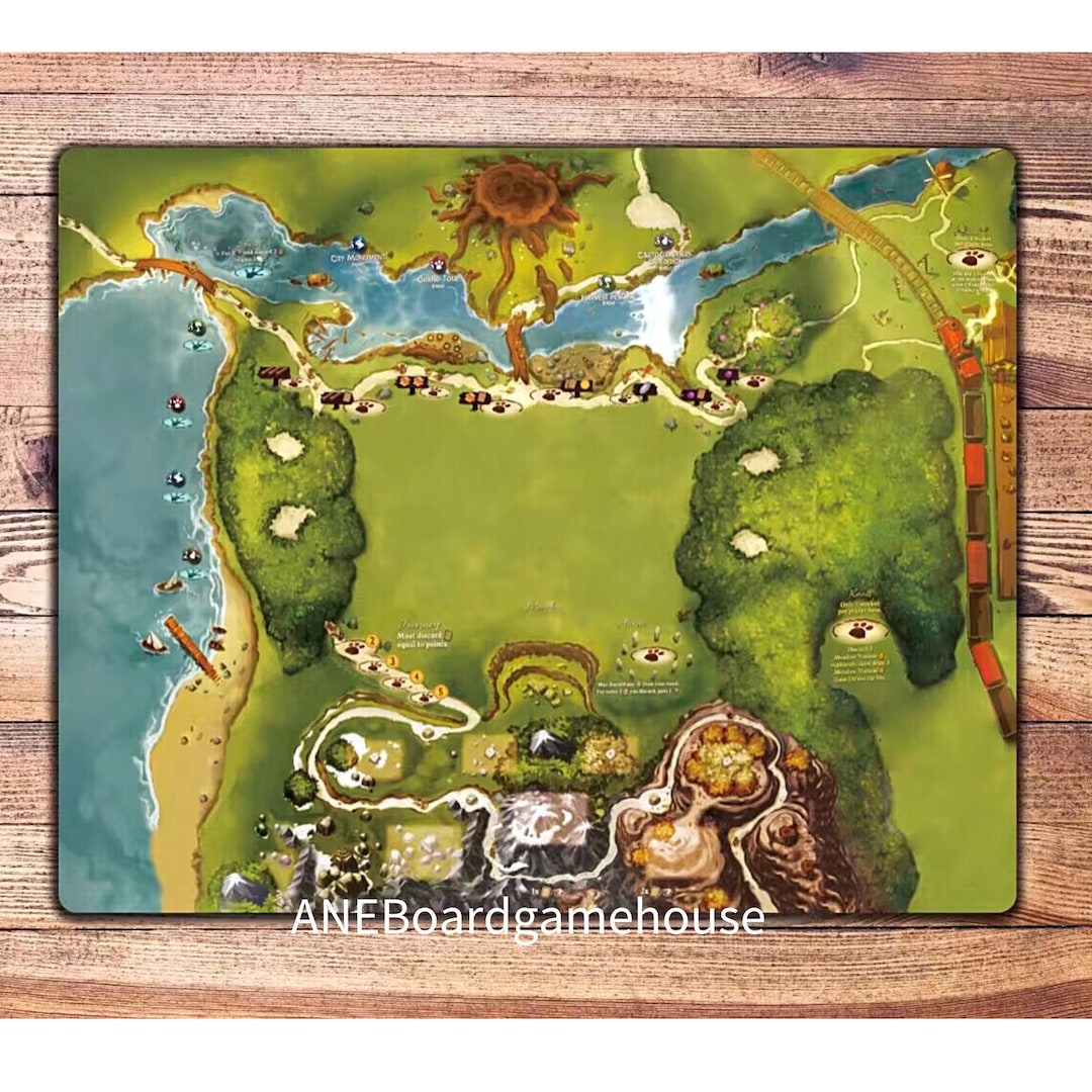 Boardgame- Everdell Playmat-unofficial PRODUCT - Etsy