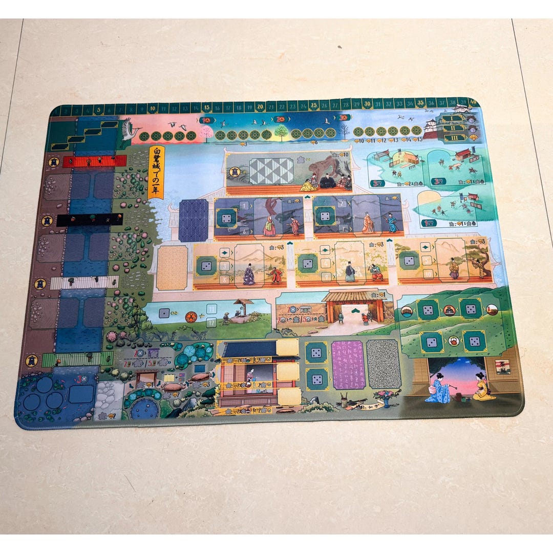 Boardgame the White Castle Playmat -UNOFFICIAL PRODUCT - Etsy