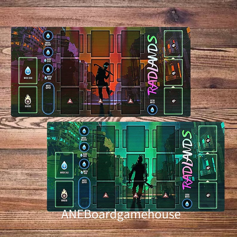 Boardgame- Radland Playmat -UNOFFICIAL PRODUCT - Etsy