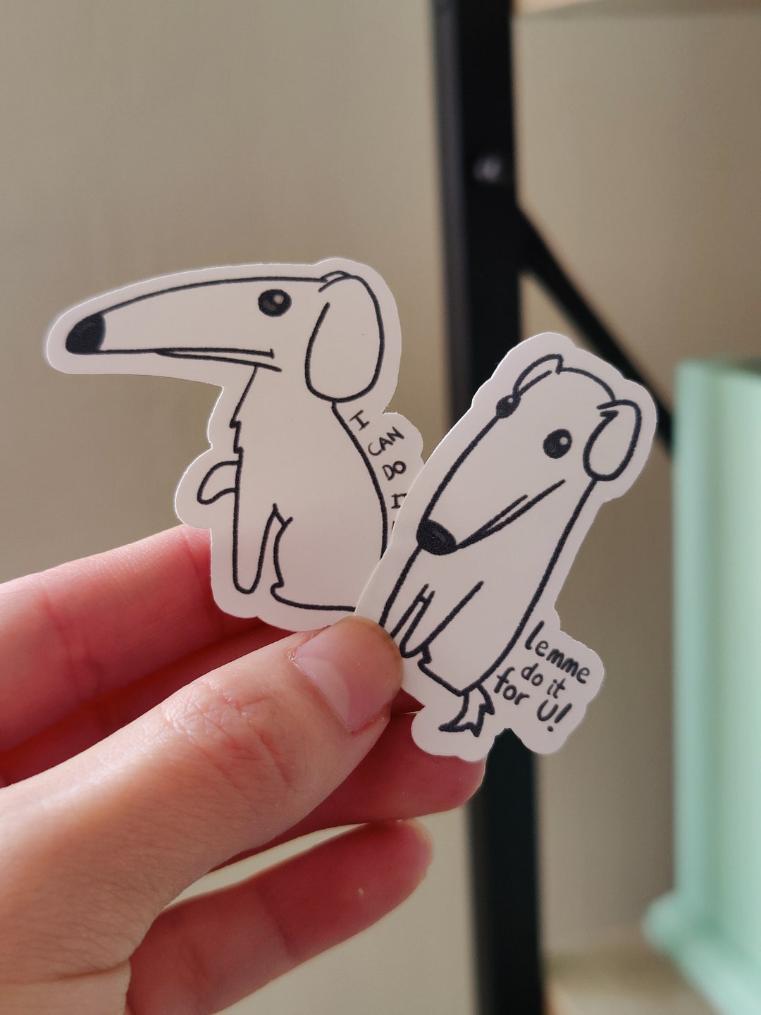 Lemme Do It for YOU Dog Meme Sticker Pack Funny Stickers Meme Sticker ...