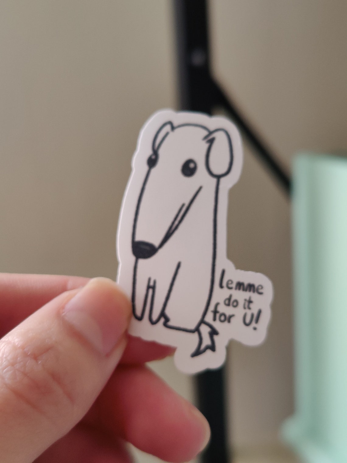 Lemme Do It for YOU Dog Meme Sticker Pack Funny Stickers - Etsy