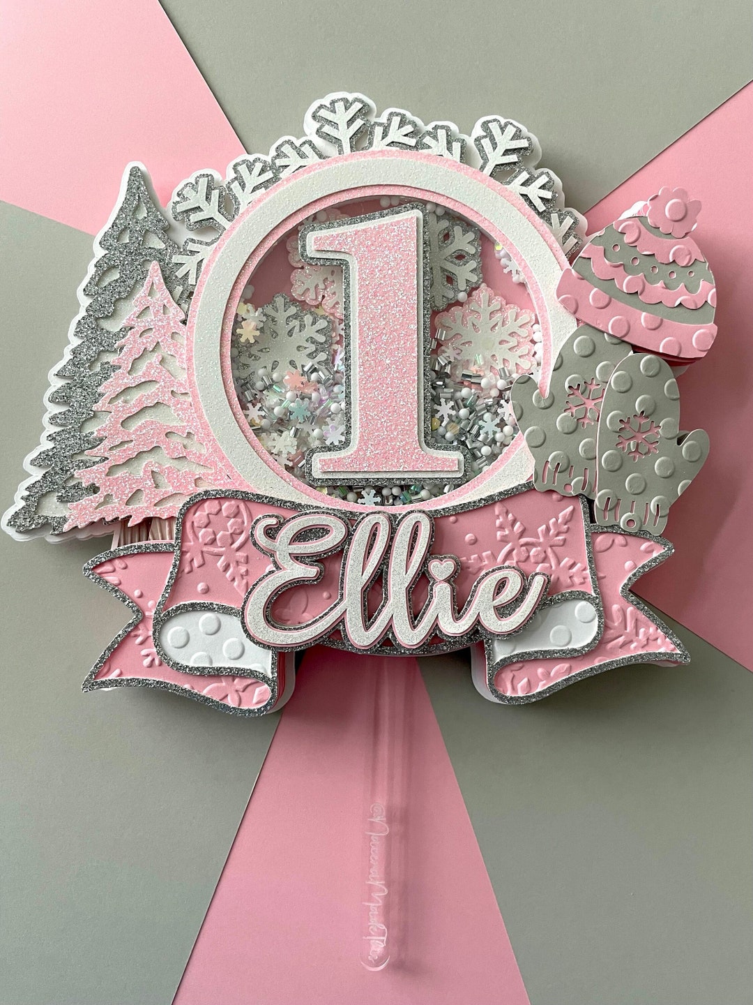 Winter Onederland Cake Topper Winter Wonderland Cake Topper Winter ...