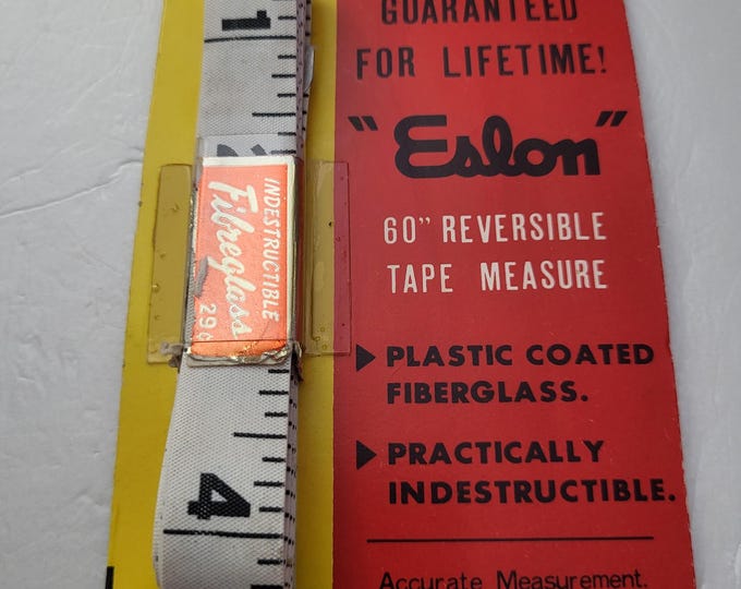 Vintage Eslon Tape Measure - Etsy