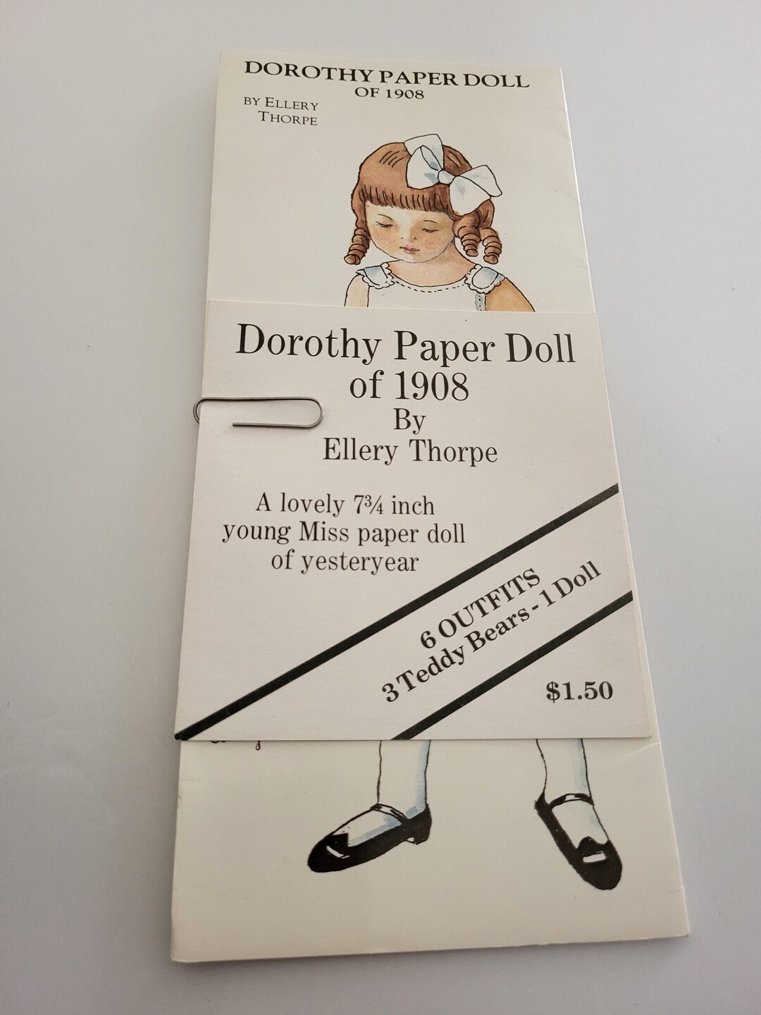 Dorothy Paper Doll of 1908 by Ellery Thorpe - Etsy