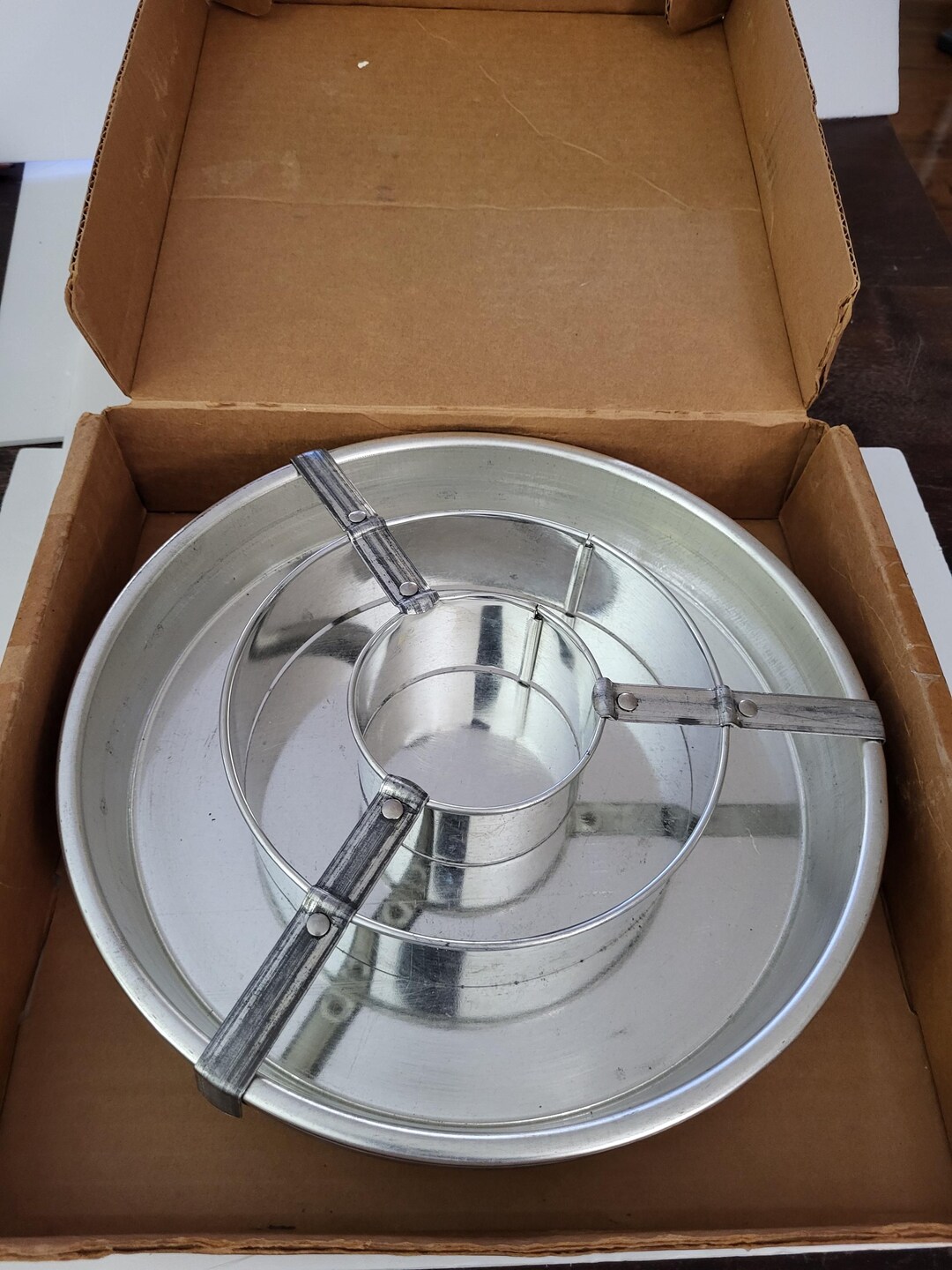 Vintage Checkerboard Cake Pans - Etsy
