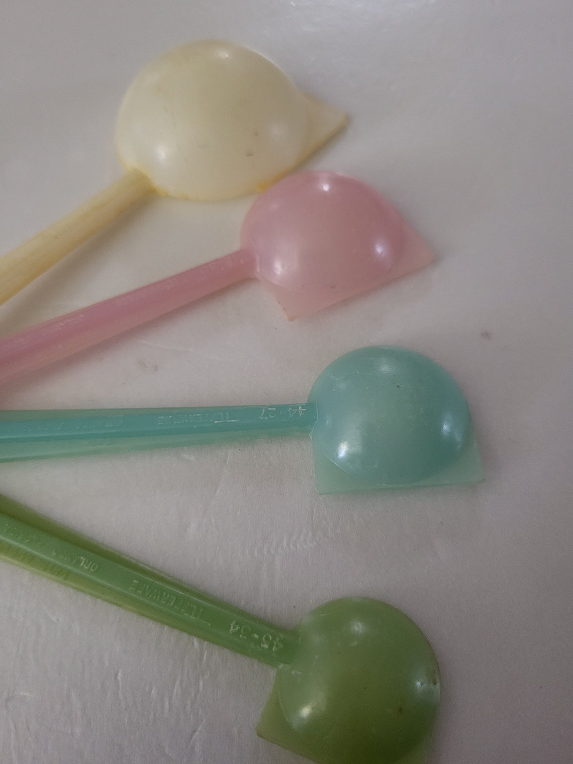 Vintage Tupperware Measuring Spoons - Etsy
