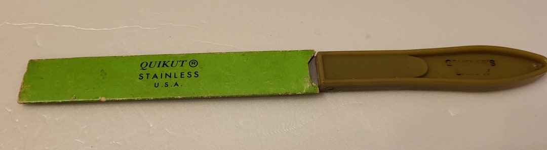 Quikut Stainless Advertising Knife - Etsy