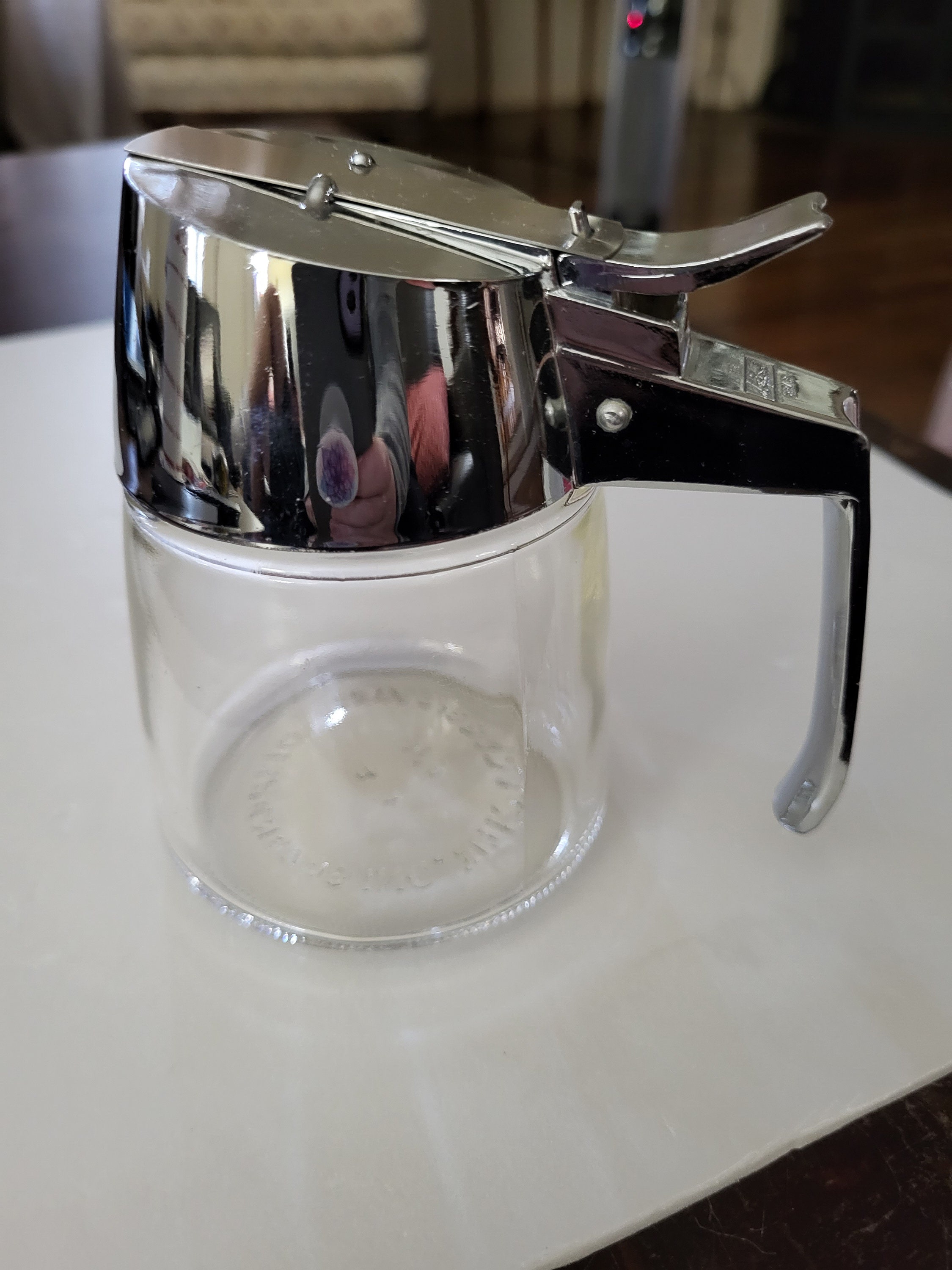 Dripout Vintage Syrup Pitcher - Etsy