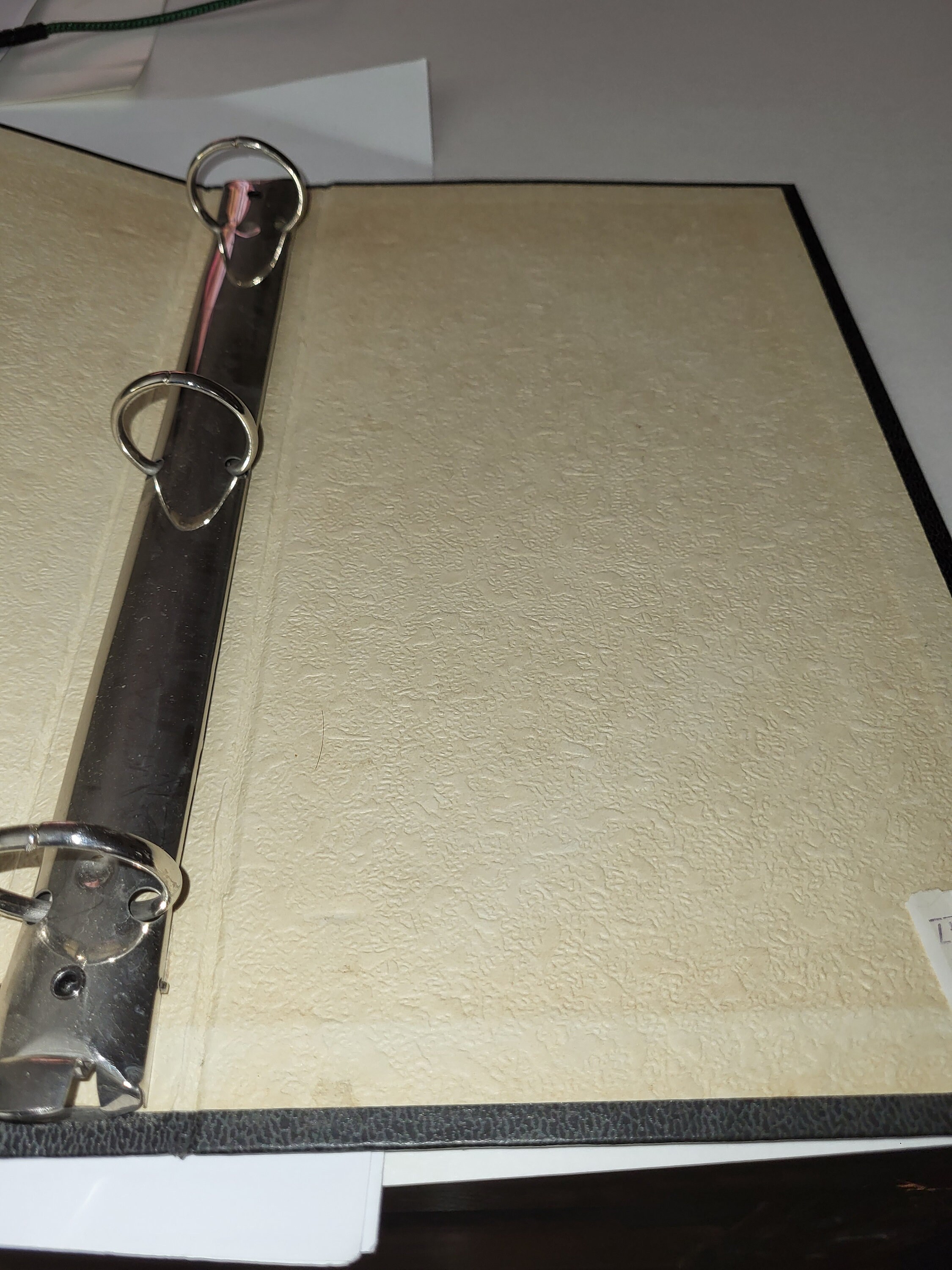 Vintage Binder Important Paper File - Etsy