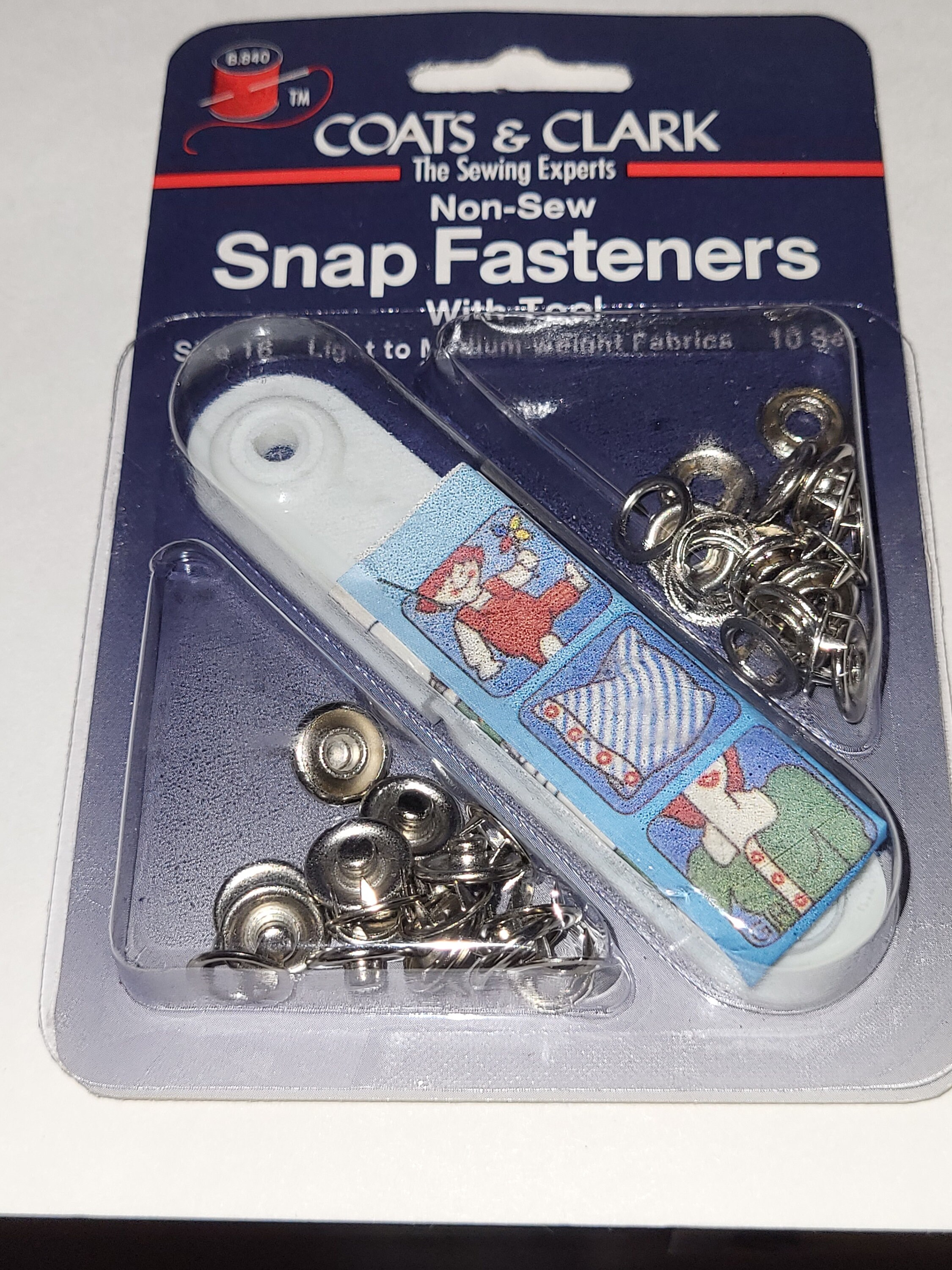 Coats and Clark Non Sew Snap Fasteners - Etsy
