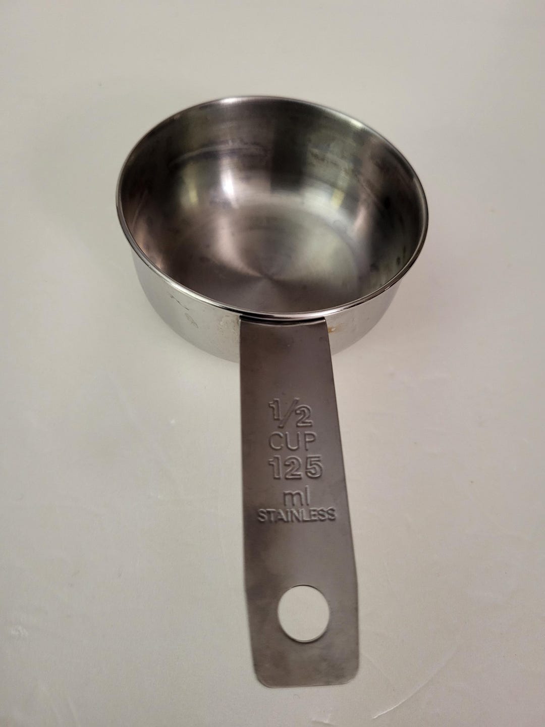 1/2 Cup Stainless Measuring Cup - Etsy