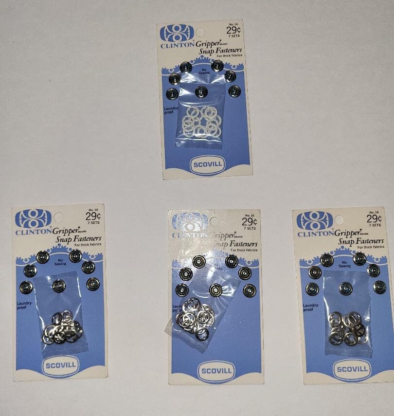 Vintage Scovill Snap Fasteners - Etsy