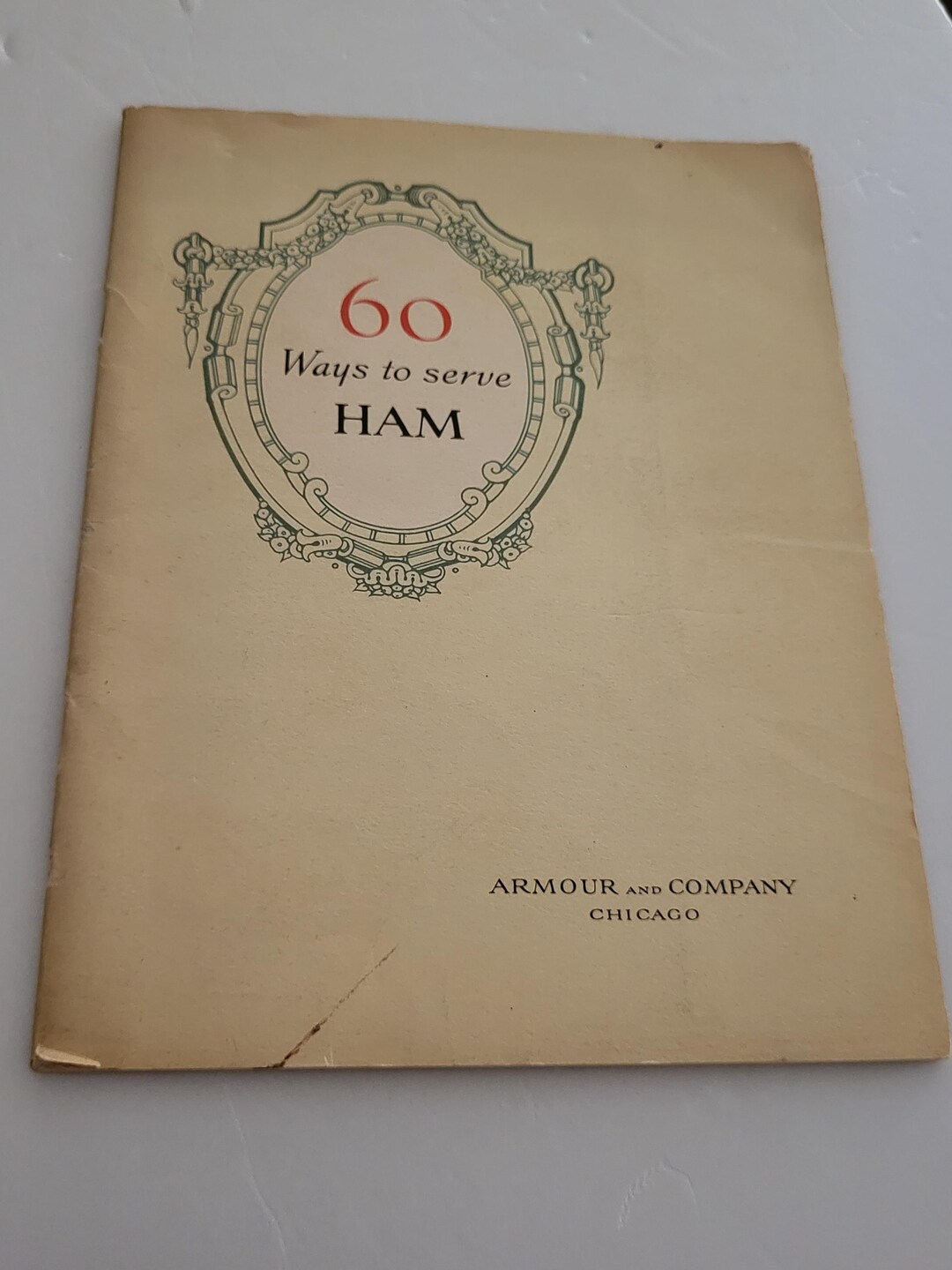 Armour Vintage Ham Recipe Booklet - Etsy