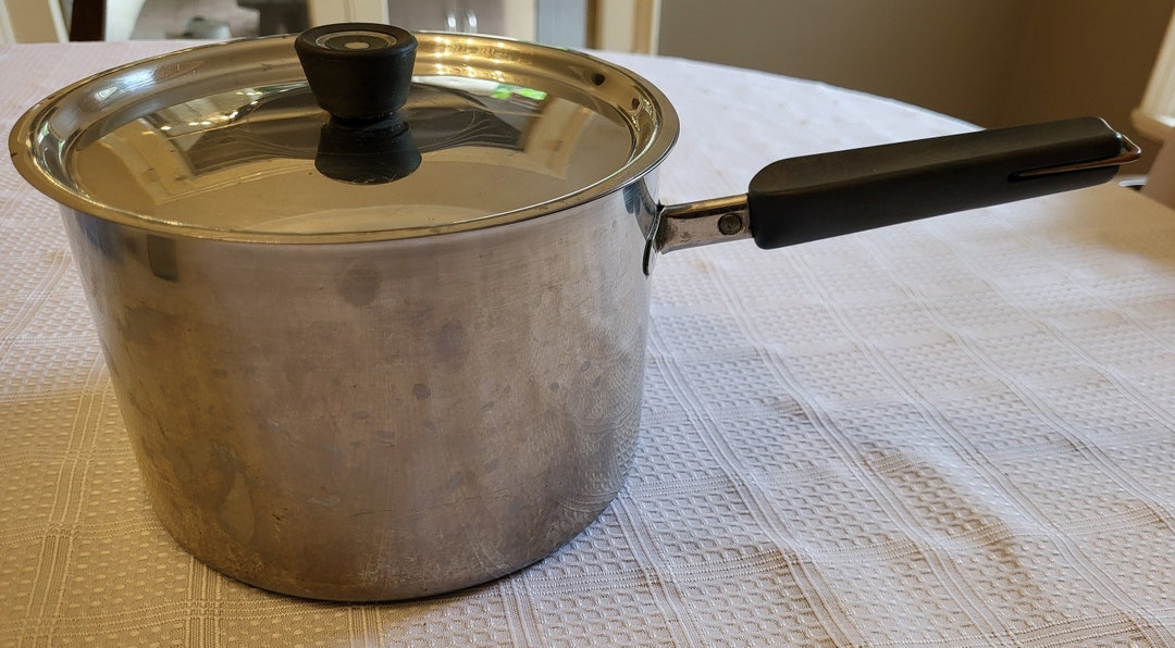 Revere Ware Copper Core Pot With Lid - Etsy