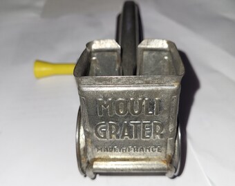 Rare French Mouli Grater With Removable Barrel and Red Handle / Hand ...